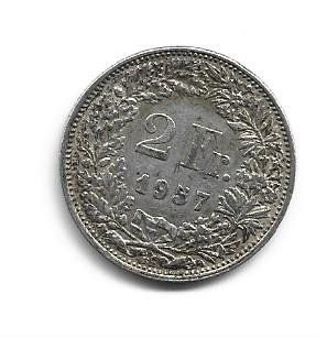 2 Fr. 1957 Silber | Kaufen auf Ricardo