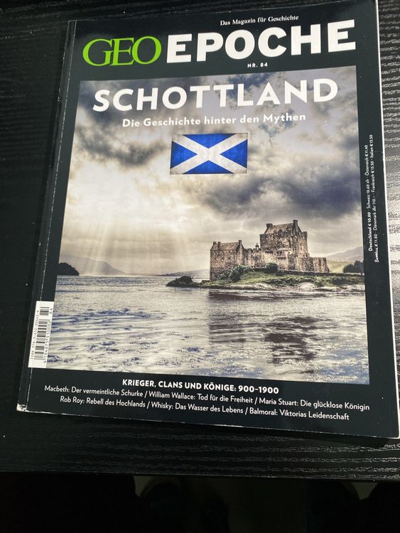 Geo Epoche Nr. 84: Schottland (Gebraucht) in Erlinsbach SO für CHF 8.9 – mit Lieferung auf ...