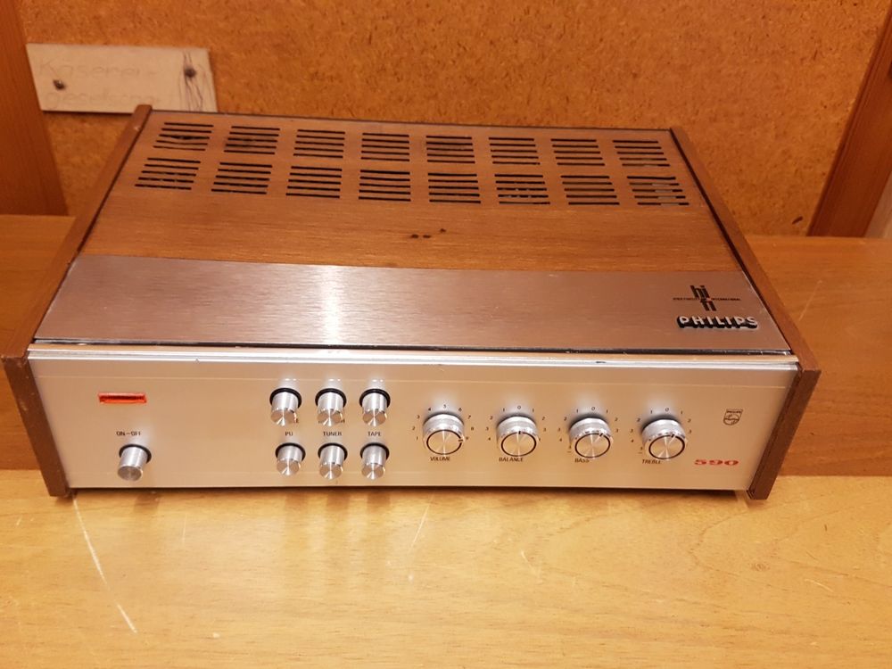 Philips 590 Stereo Amplifier/ Verstärker. | Kaufen auf Ricardo