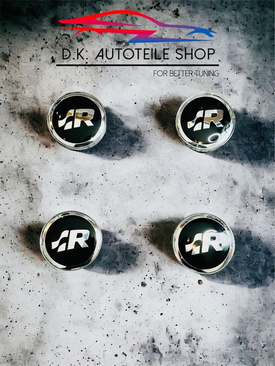 VW R 60 mm Nabendeckel Radnaben Nabenkappen Felgendeckel Neu (Neu und ...