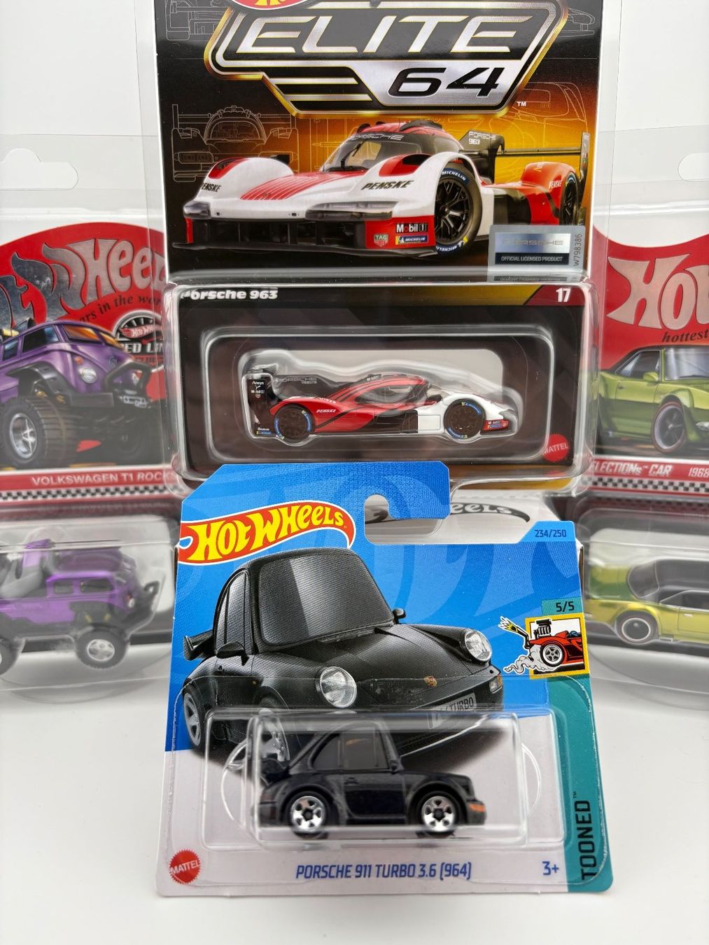 Hot Wheels Porsche 911 Turbo 3.6 (964) Tooned - 2023 234/250 (Neu und ...