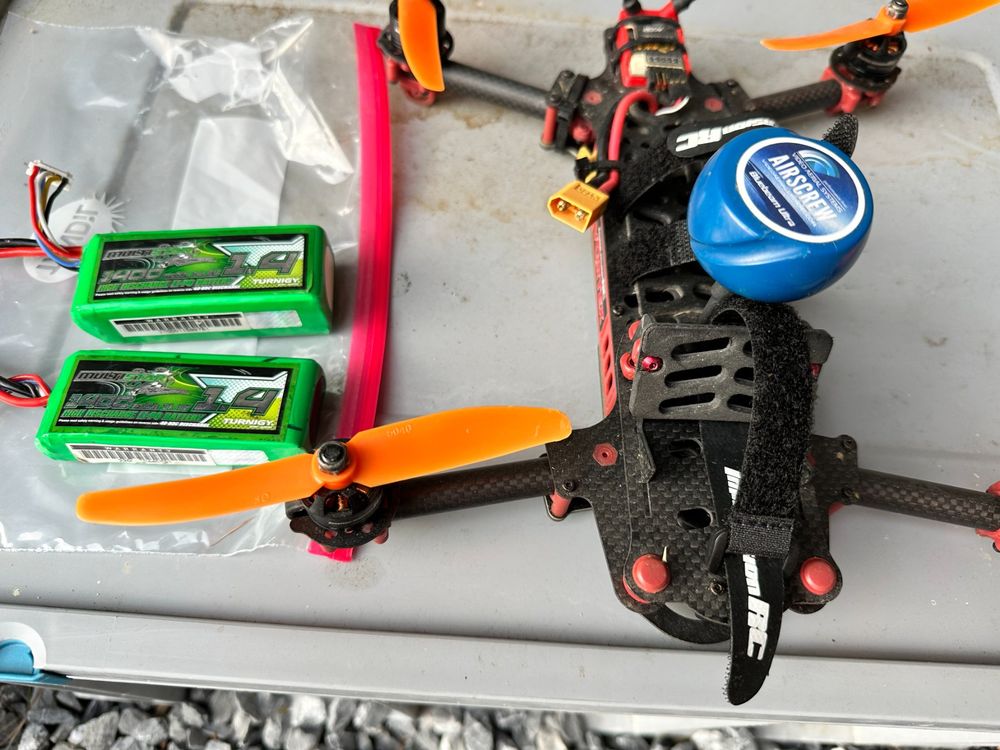Vortex FPV Race Drohne, CrashKits, Props, Camera, 4S-Akkus, (Gebraucht) in Buchs für CHF 71 ...
