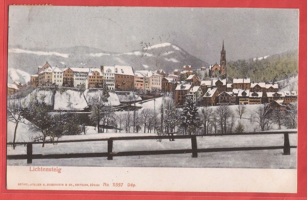 Lichtensteig im Toggenburg - 1907 (Gebraucht) in Fislisbach für CHF 5 – mit Lieferung auf ...