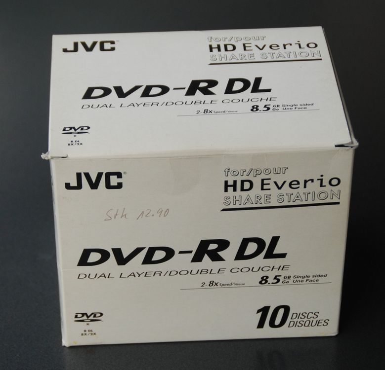 10 Stk. DVD-R DL Rohlinge | Kaufen auf Ricardo