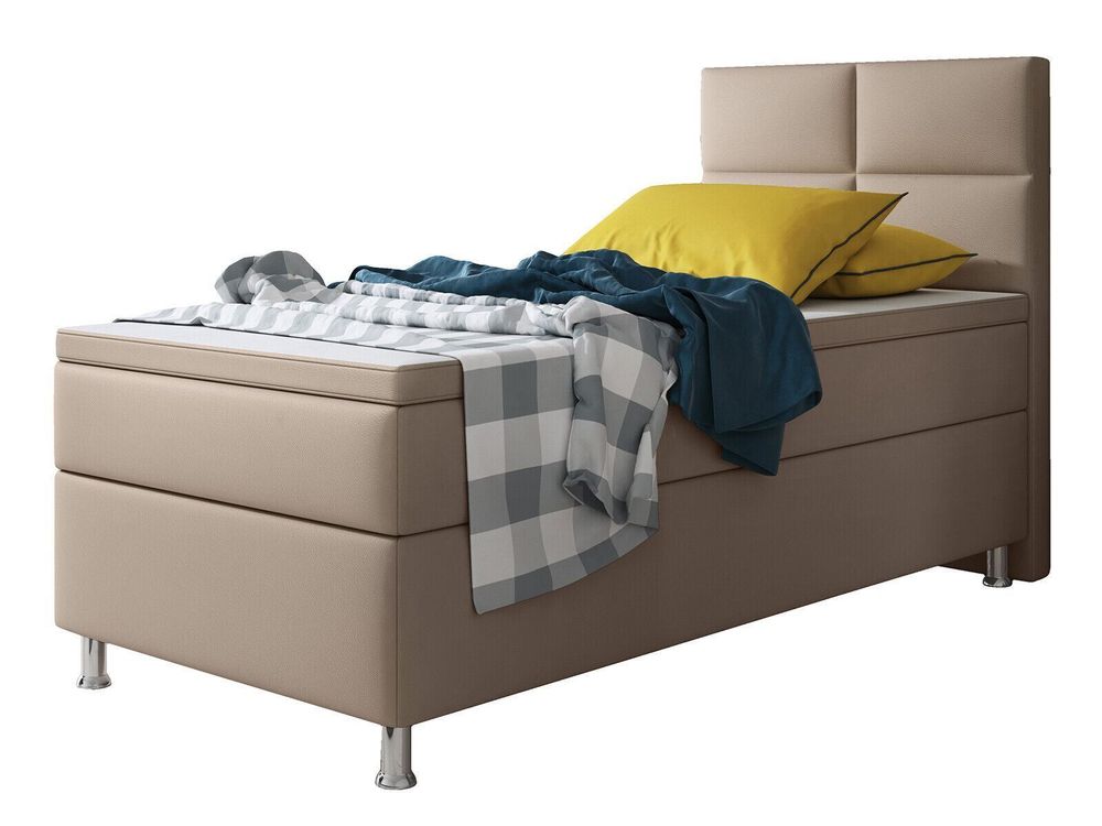 Boxspringbett 90x200 Muddy Hotelbett Einzelbett Bett (Neu und ...