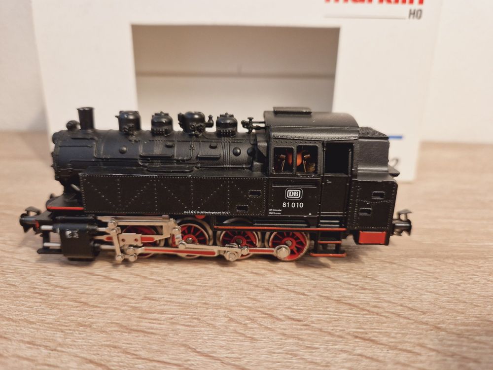 Märklin 3032 Dampflok BR 81 010 DB H0 OVP NEU (1) | Kaufen auf Ricardo