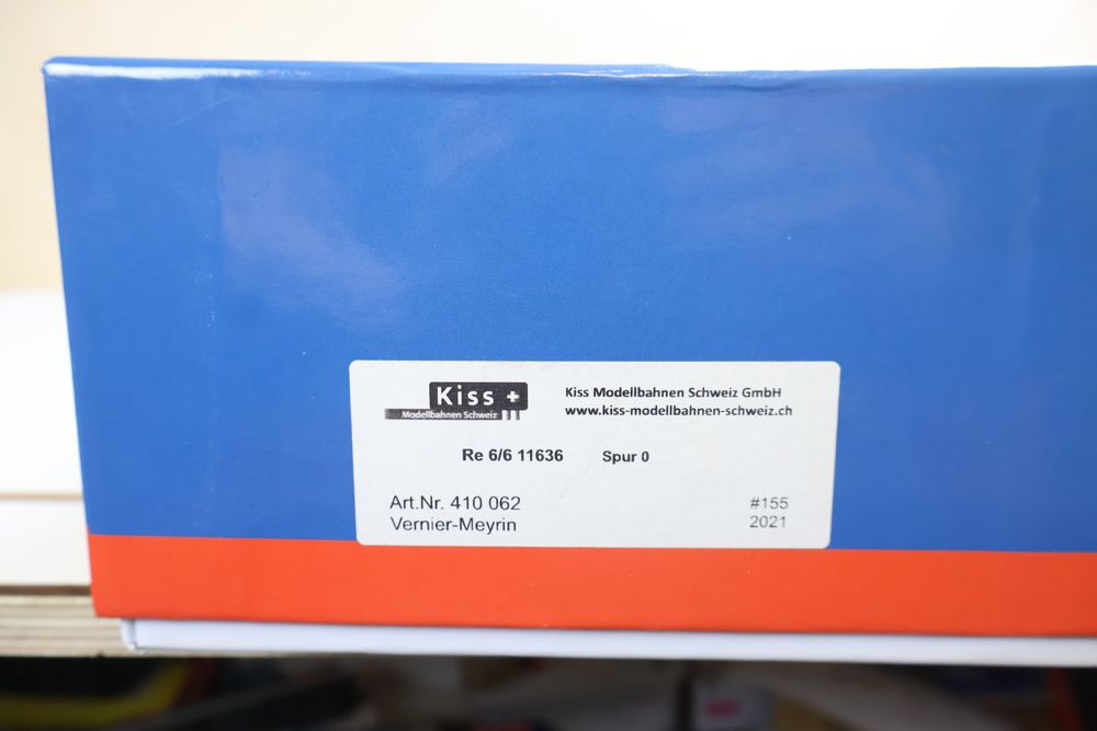 KISS SBB Re 6/6 E-Lok Neuwertig - Spur 0 Digital + Sound (Gebraucht) in ...