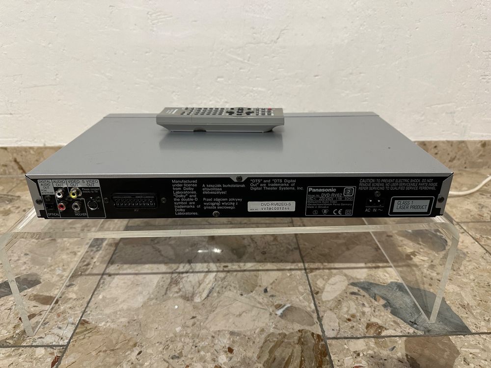 Panasonic DVD-RV62 DVD und CD Player inkl Fernbedienung (Gebraucht) in ...