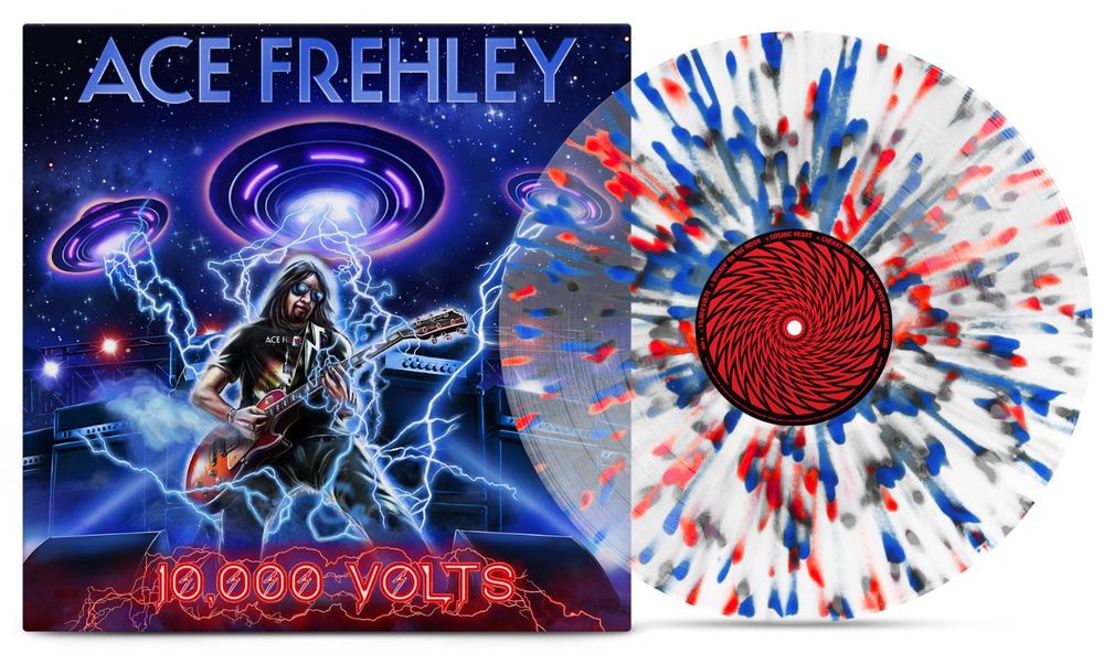 Ace Frehley Kiss - 10,000 Volts LP Splatter Vinyl Neu! (Neu (gemäss ...