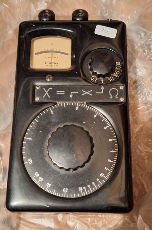 5x antike vintage Messgeräte / Multimeter (Set 2) | Kaufen auf Ricardo