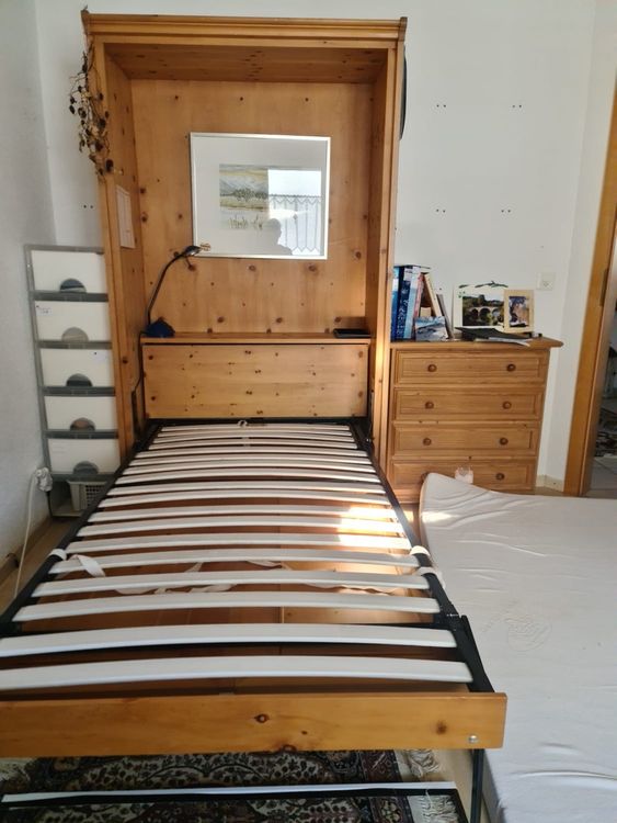 Schrankbett, Klappbett (Gebraucht) in Hausen am Albis für CHF 50 – nur Abholung auf Ricardo kaufen
