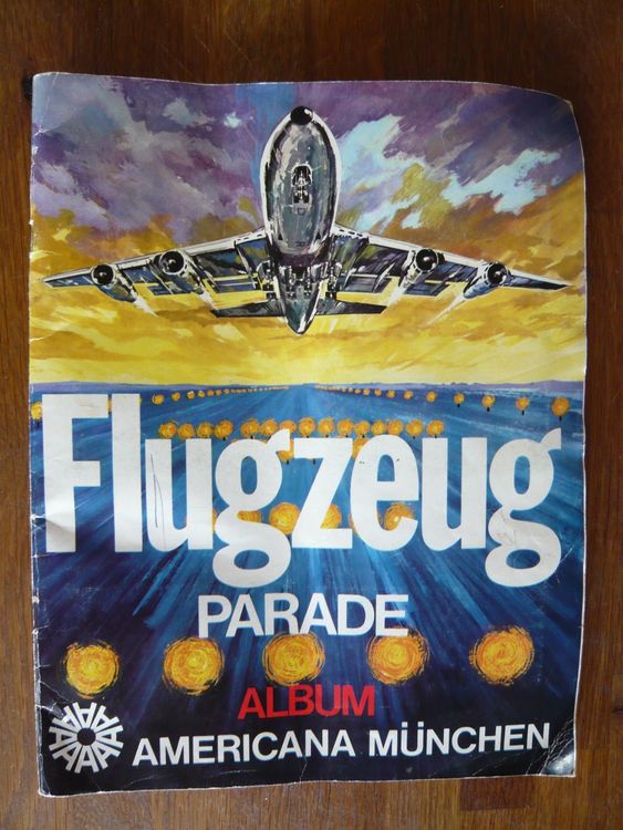FLUGZEUG PARADE ALBUM AMERICANA MÛNCHEN COMPLET! RARE 1971 ? (Gebraucht ...