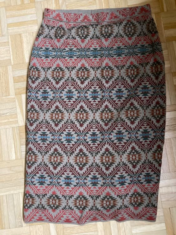 Rock Pima Cotton Alpaca Strickrock NEU XL Peru Ethno Design (Neu ...