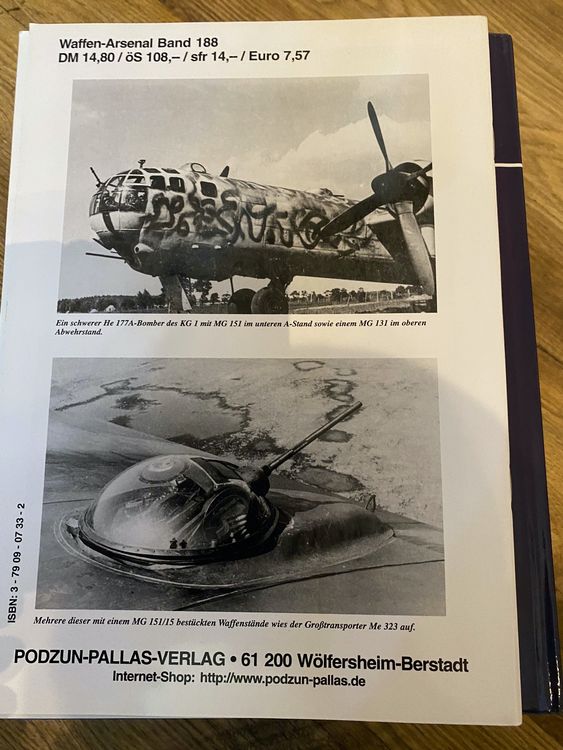 MAG DE ROHRWAFFEN WAFFENSTÄNDE LUFTWAFFE BIS 1945 | Kaufen auf Ricardo