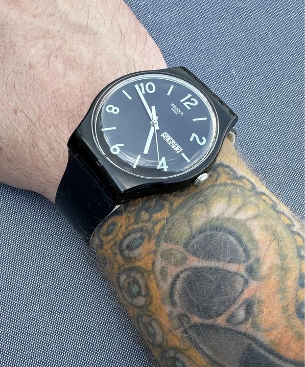 Swatch Backup Black (Gebraucht) in für CHF 6 – mit Lieferung auf ...