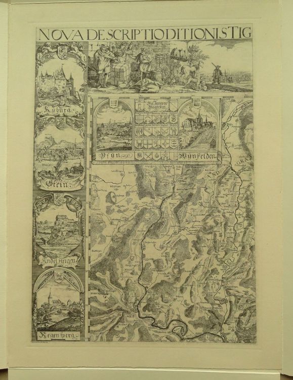 Gygers Karte der Zürcher Landschaft, 1685 | Kaufen auf Ricardo