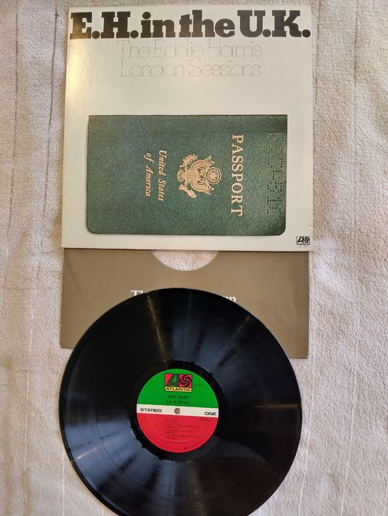 Rare Vinyle Eddie Harris "E.H. in the U.K." Jazz UK Press! (Gebraucht ...