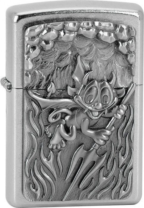 Zippo Devil Emblem (Neu und originalverpackt) in Näfels für CHF 44 – mit Lieferung auf Ricardo ...