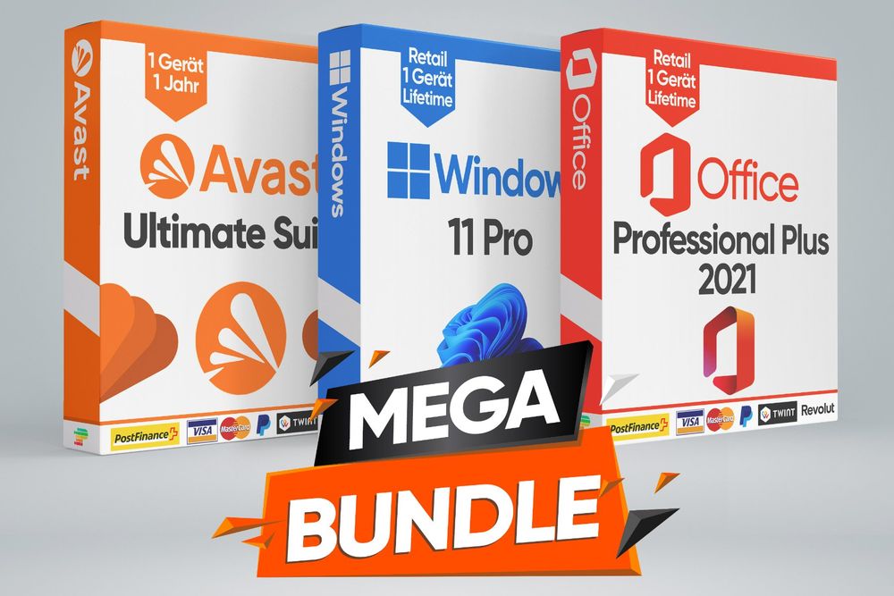Office Professional Plus 2021/WINDOWS 11 Pro /Avast Ultimate (Gebraucht ...