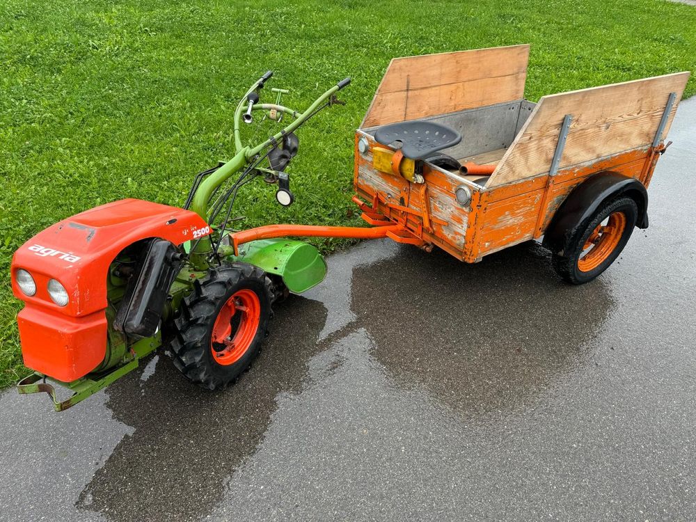 Einachser Agria 2500 Diesel Motor ink. Gartenfräse (Gebraucht) in ...