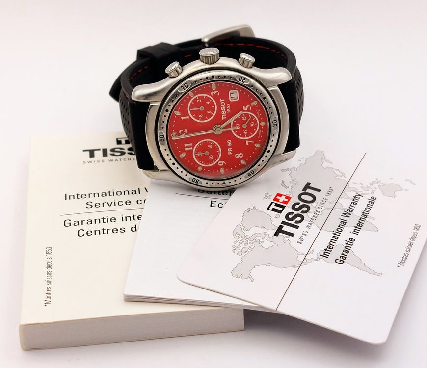 Tissot PR50 Chronograph Red Edition (Gebraucht) in Murten für CHF 150 ...