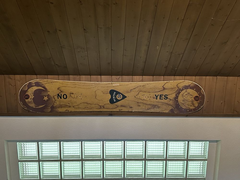 Burton Snowboard 1994 YES /NO TWIN Vintage Rare Collectible (Gebraucht ...