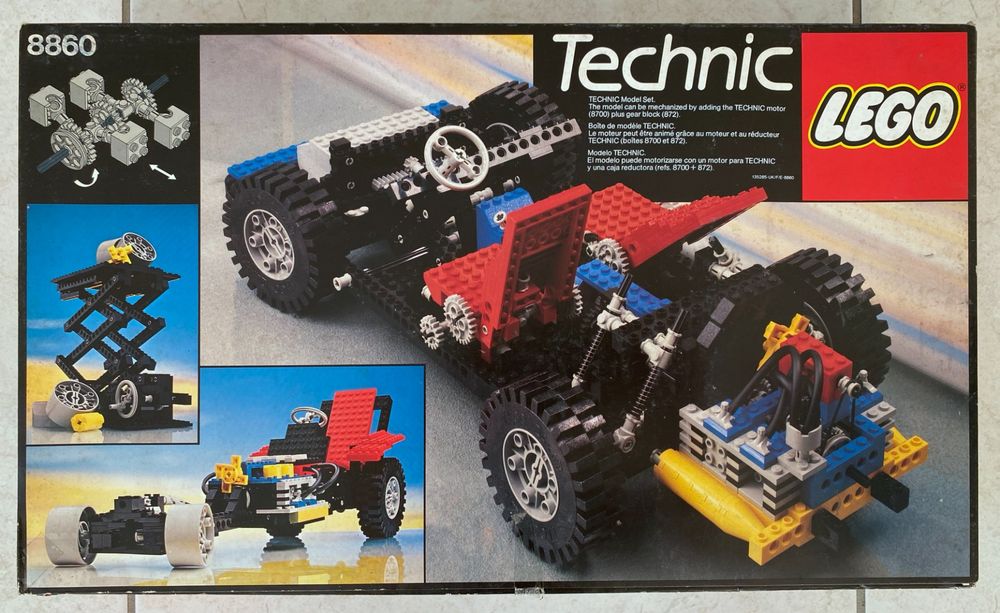 LEGO Technic 8860 - Auto-Modell aus den 1980ern (Gebraucht) in ...