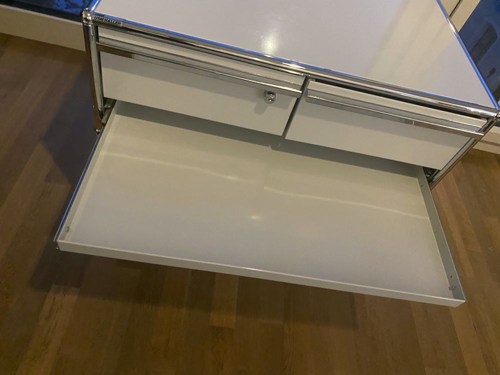 original usm haller rollcontainer büro lichtgrau np: 2200.- (Gebraucht ...