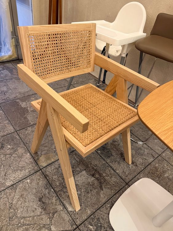 Stühle aus Holz & Wiener Geflecht (Retro/Scandi) (Gebraucht) in Riehen ...