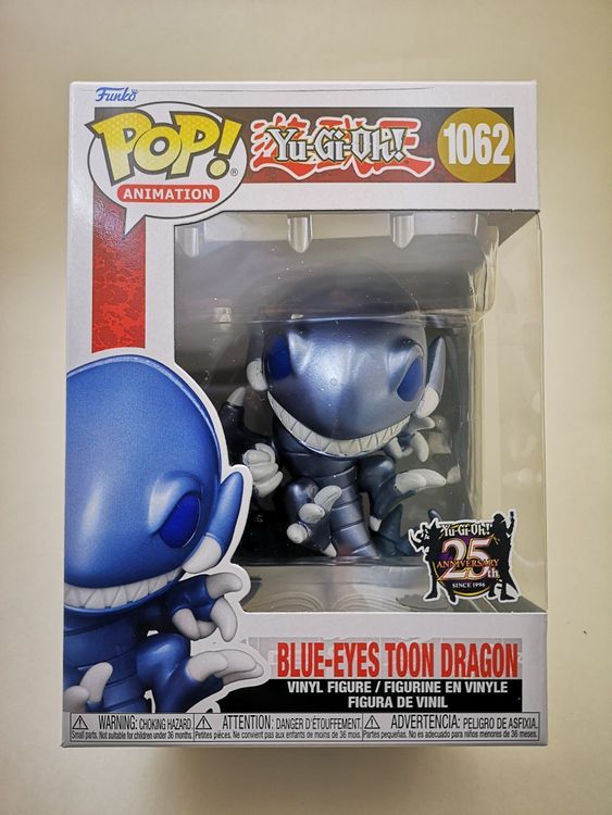 Funko Pop Blue-Eyes Toon Dragon #1062 (Neu und originalverpackt) in ...