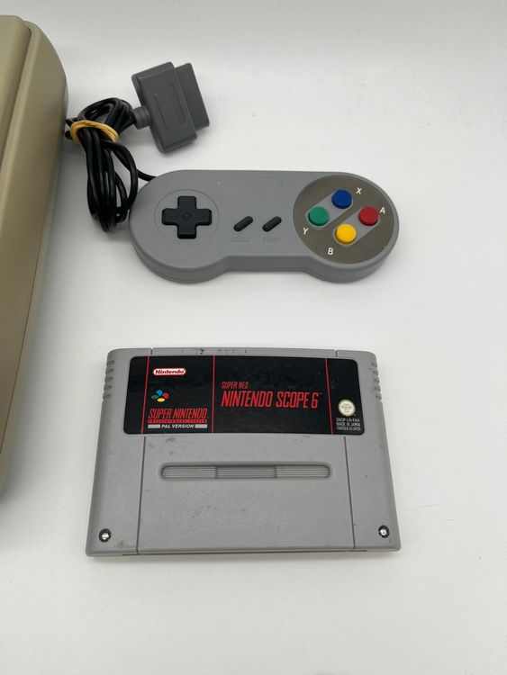 SNES + Scope 6 Nintendo Controller Konsole Retro (Gebraucht) in St ...