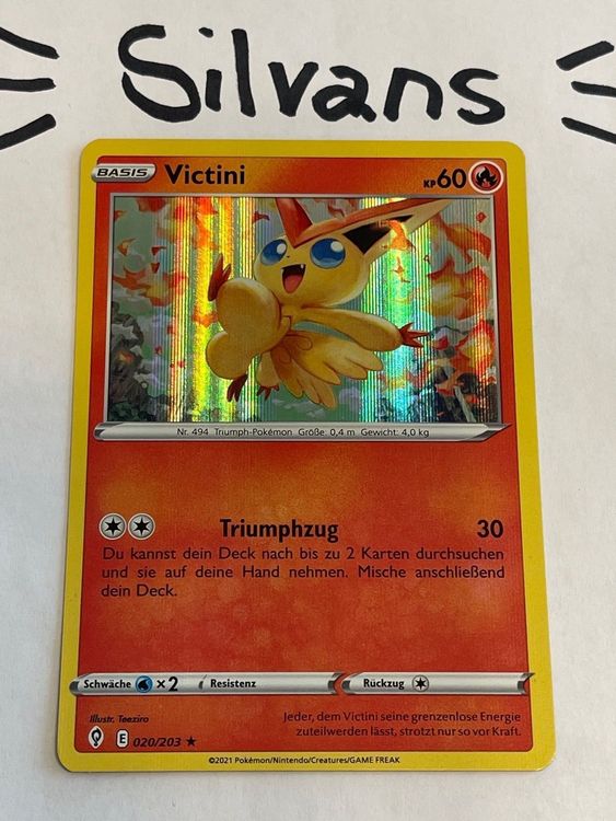 Victini Holo 020/203 Drachenwandel DE | Kaufen auf Ricardo