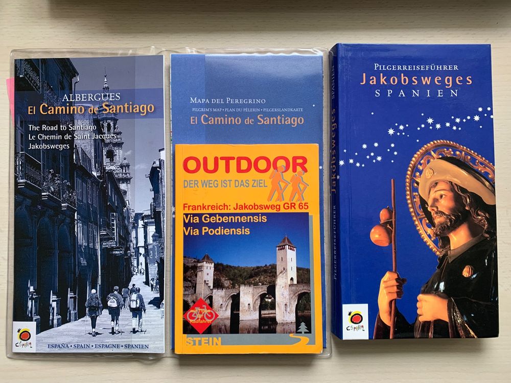 2 Reiseführer Jakobsweg Frankreich und Spanien (Gebraucht) in Wilen b. Wil für CHF 3 – mit ...