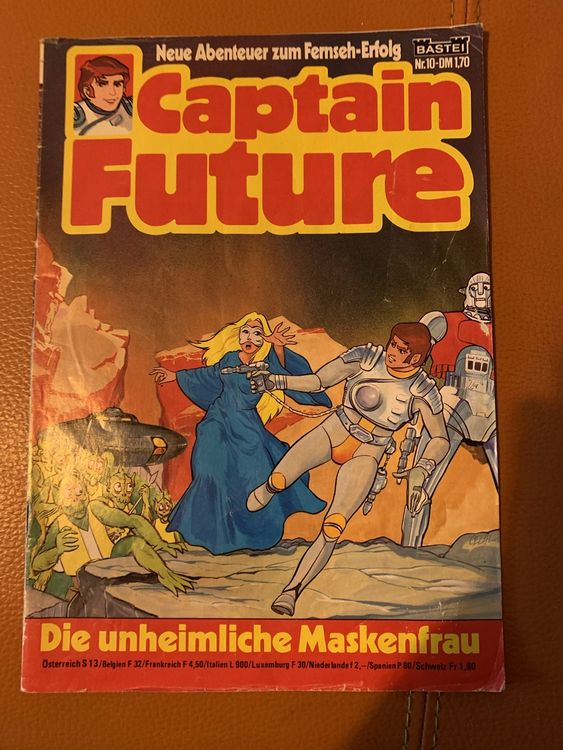 "Captain Future" Nr.10 (Die unheimliche Maskenfrau) Comic | Kaufen auf ...