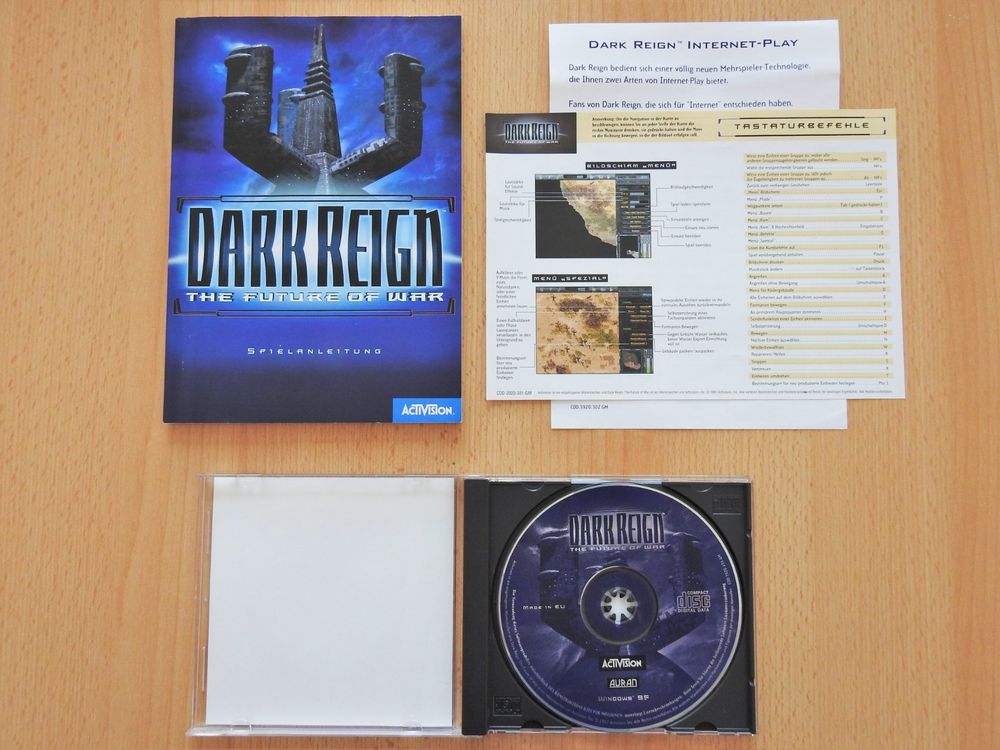 PC CD-ROM: Dark Reign, The Future Of War, 1997, OVP (Gebraucht) in für ...