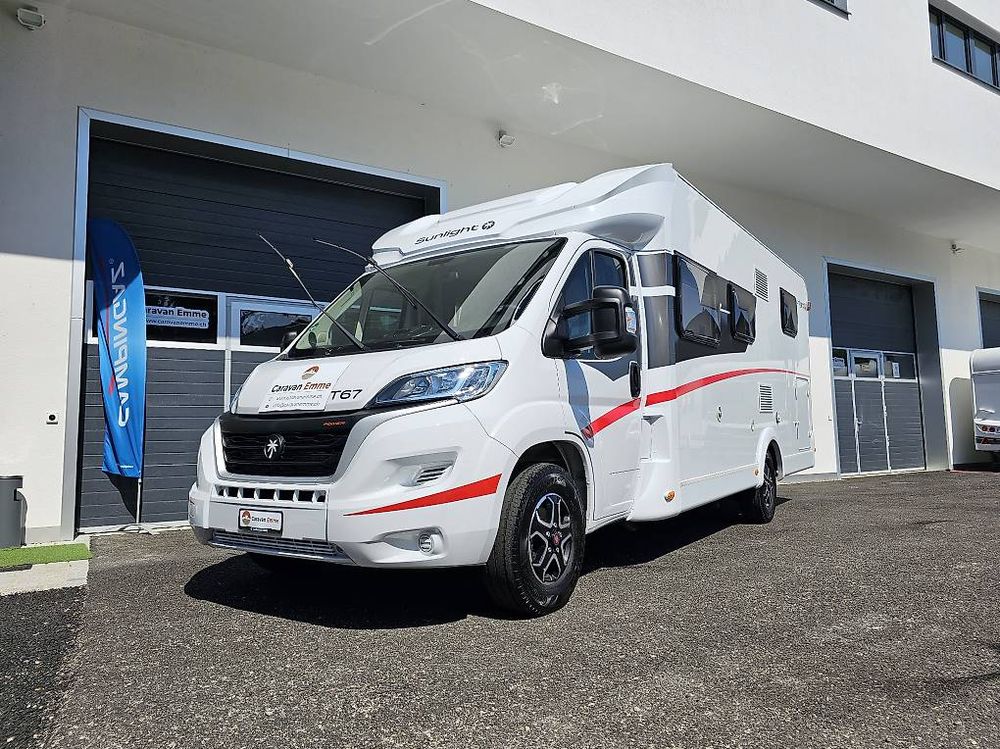 Wohnmobil Sunlight T67 mit Automat, Sat, Backofen! (Gebraucht) in Recherswil für CHF 59999 – nur ...