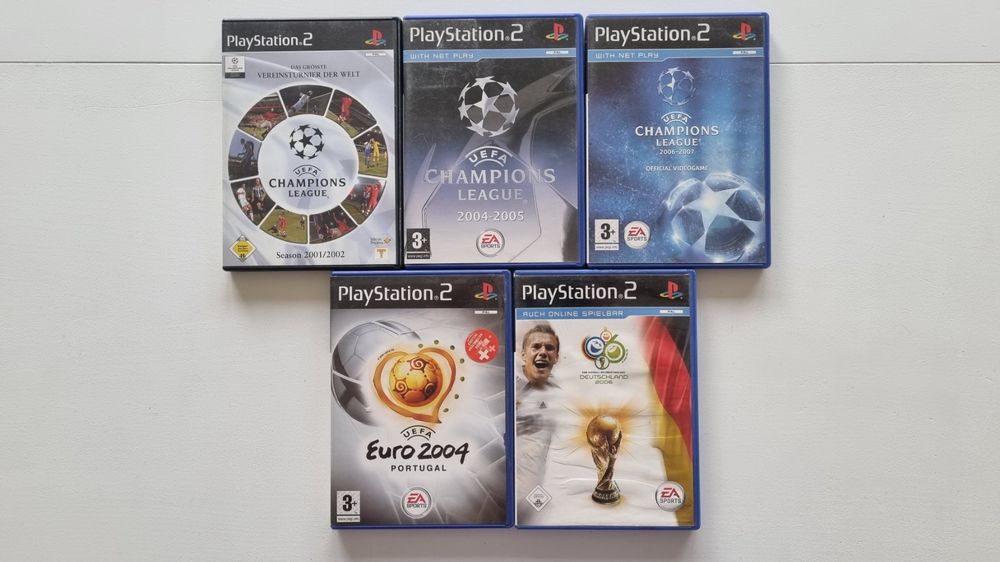 Deutschland 2006 Euro 2004 Champions League PS2 Spiele | Kaufen auf Ricardo
