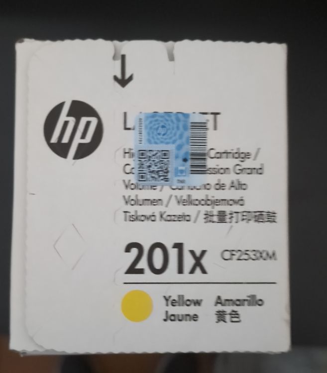 Cartouche HP 201X Jaune (CF253XM) Neuve | Kaufen auf Ricardo