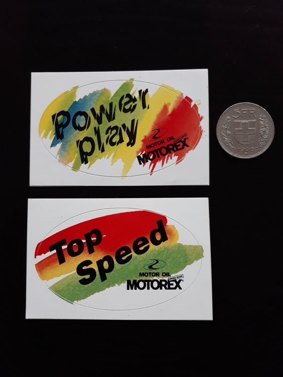 2 x stickers vintage "MOTOREX Motor Oil" | Kaufen auf Ricardo