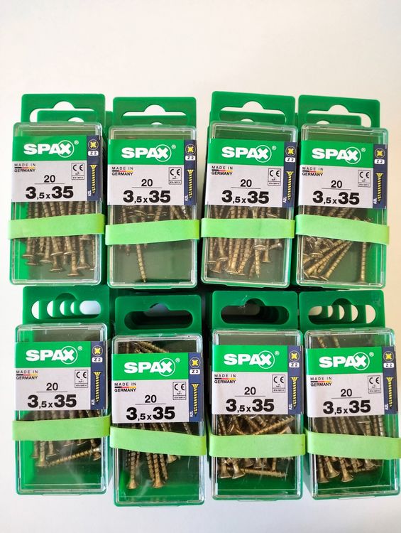SPAX Schrauben 40 Packungen (Neu und originalverpackt) in Uster für CHF 22 – mit Lieferung auf ...