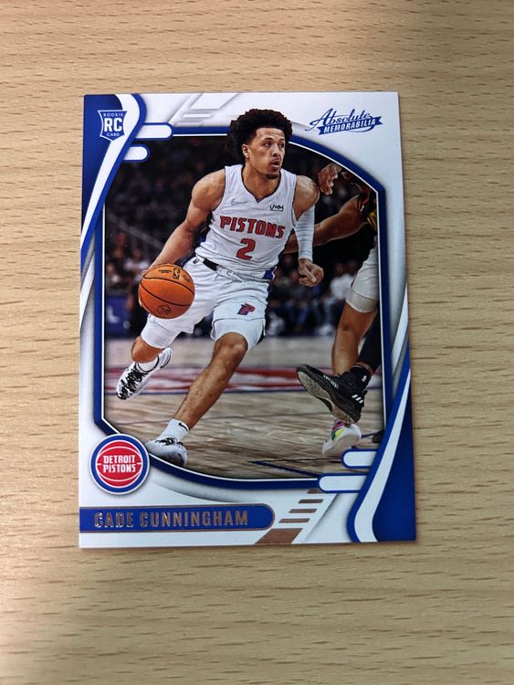 Cade Cunningham Rookie Karte 2021-22 NBA Basketball | Kaufen auf Ricardo