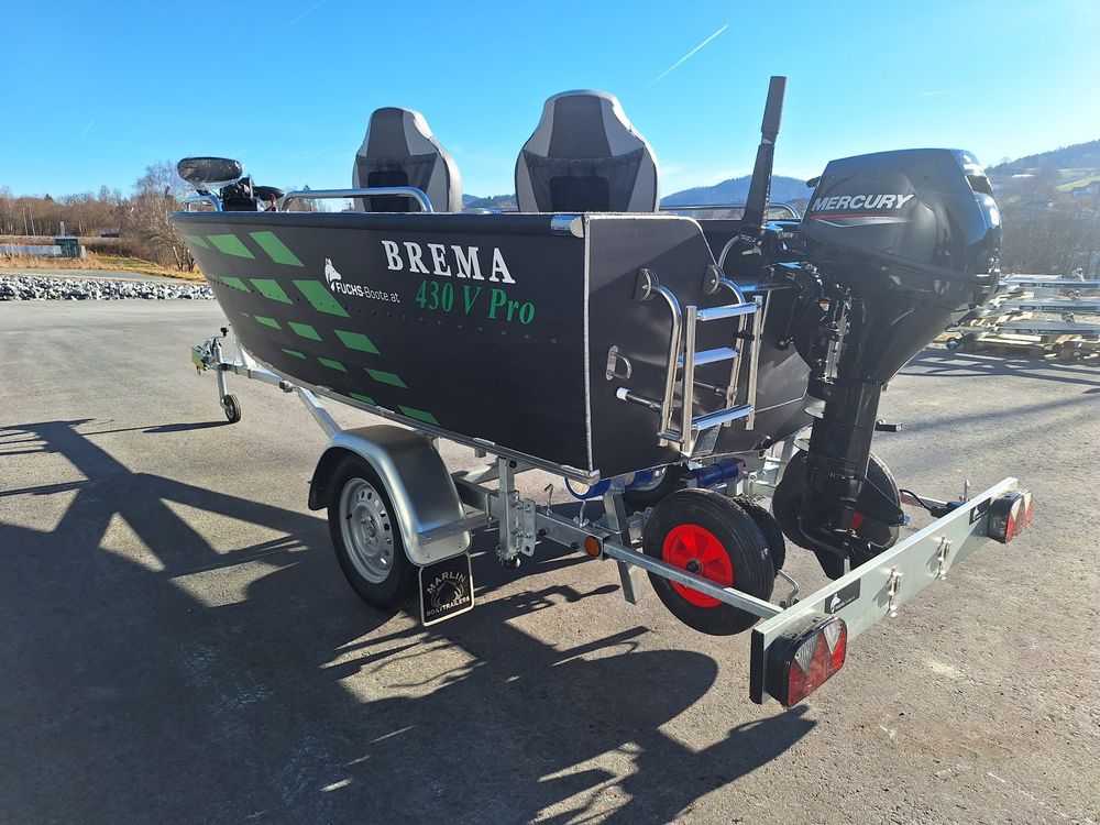 NEU - Aluboot BREMA 430 V-PRO Angelboot Alu Fischerboot Boot (Neu und ...