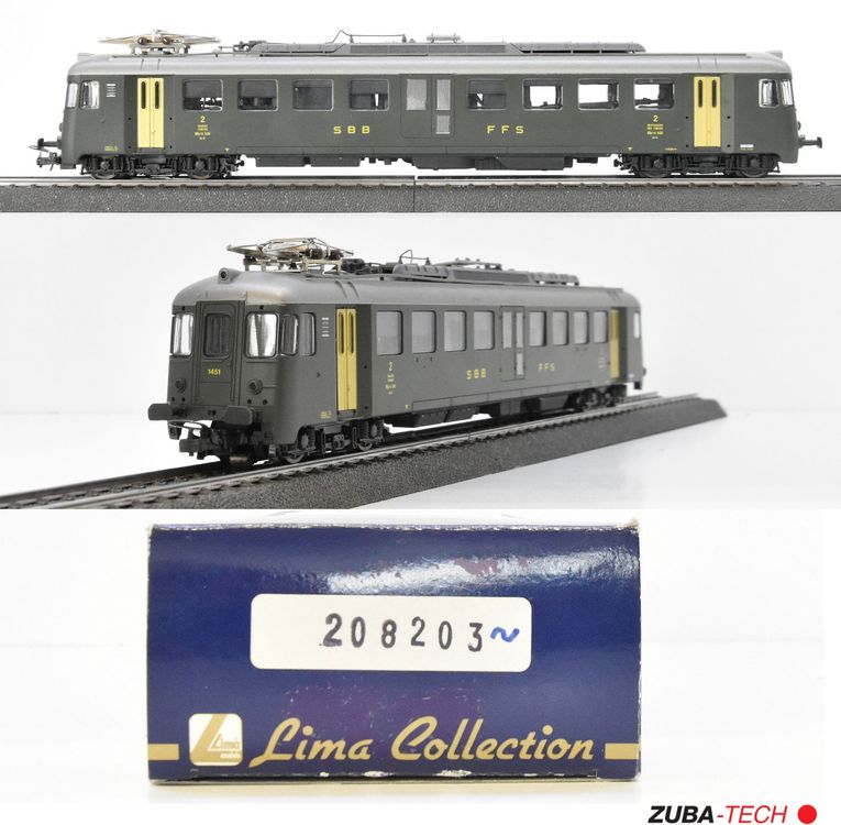Lima 208203 Triebwagen RBe 4/4 SBB GS Analog mit OVP | Kaufen auf Ricardo