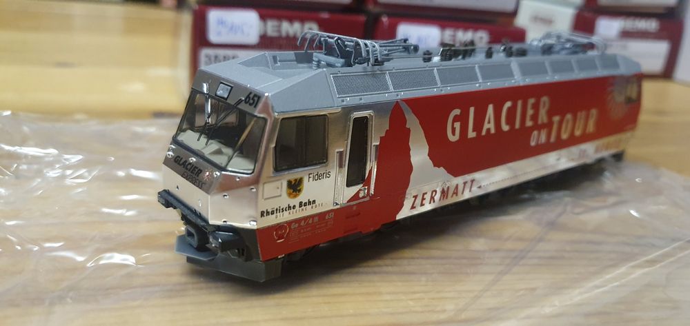 BEMO:HO.AC:RHB GLACIER EXPRESS 6TEILIG DIG. NEUWERTIG/OVP | Kaufen auf Ricardo