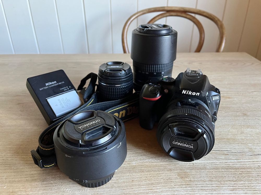 Nikon 5500d (inkl. Objektiv Set) | Kaufen auf Ricardo