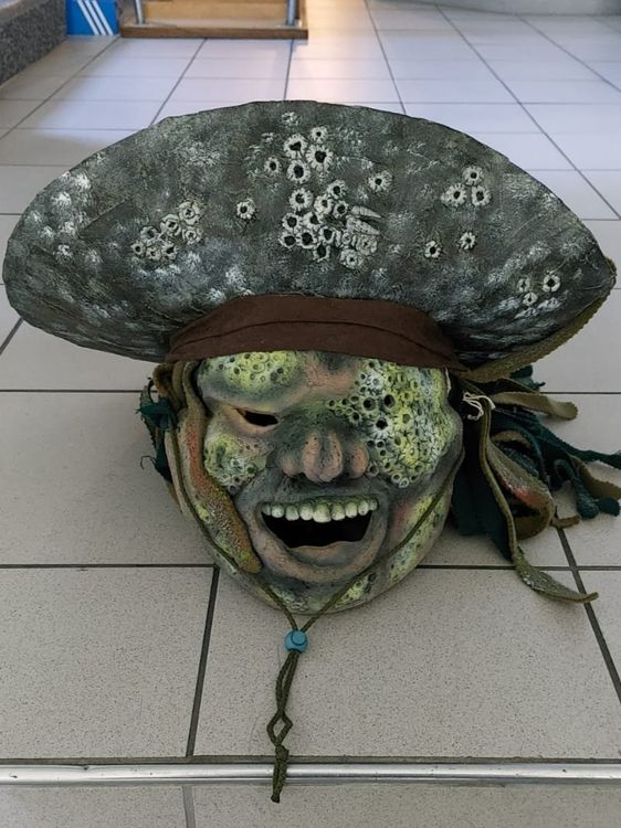 Maske/Grind: Pirates Caribbean, Clanker (Latex/Pappmache) (Gebraucht ...