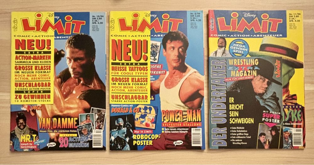 Limit,Comic-Action-Abenteuer Ehapa Micky Magazin 1994 (Neu (gemäss ...