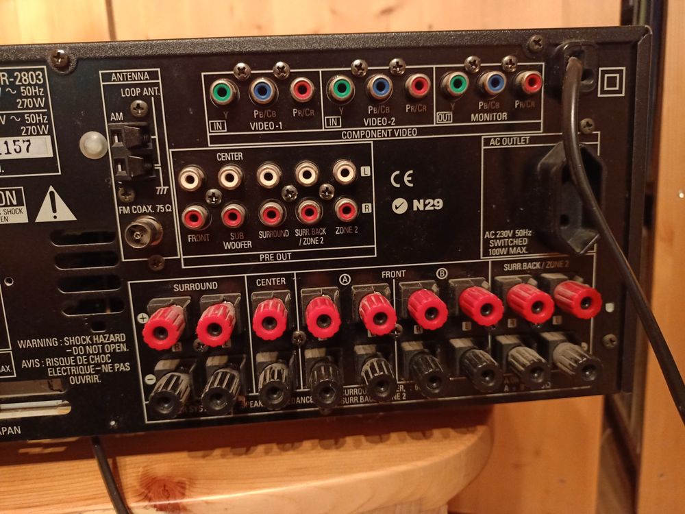 Denon Receiver 2803, MB Quart Boxen QLS 530 Dynaudio Sub 300 (Gebraucht ...