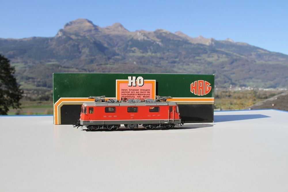 Hag 165 SBB Re 4/4 II 11380 rot digital | Kaufen auf Ricardo
