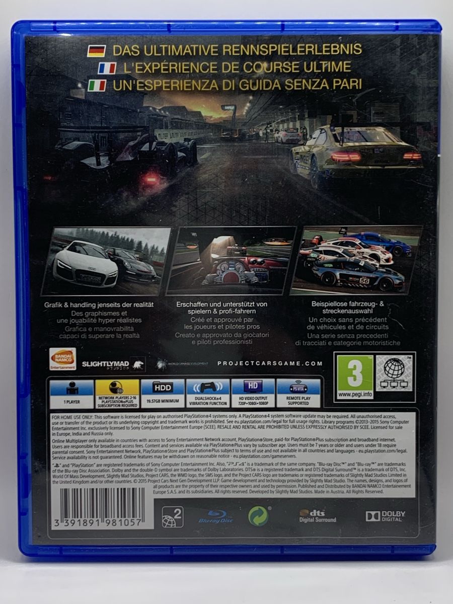Project Cars 3 - PS4 (Gebraucht) in Ostermundigen für CHF 6.9 – mit ...
